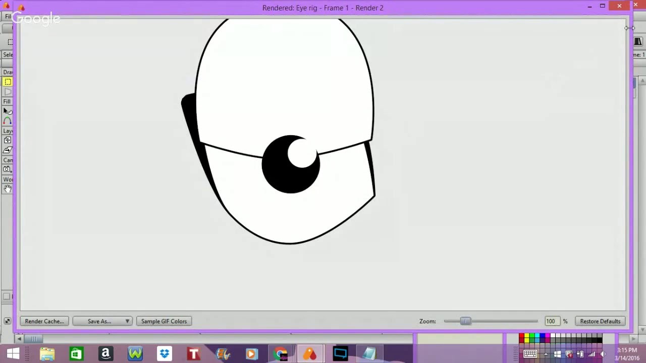 Let's Draw with Chris! Eye rig! ANIME STUDIO PRO! - YouTube