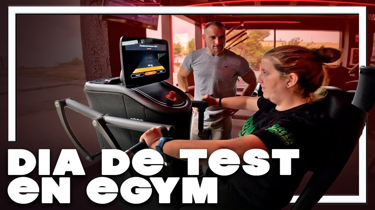 Empezamos TEST en EGYM EXPLICACION COMPLETA 💪 - YouTube