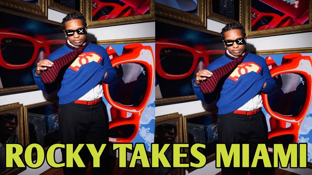 A$AP Rocky Draws the Spotlight as He Attends His Ray-Ban Clubhouse at ...