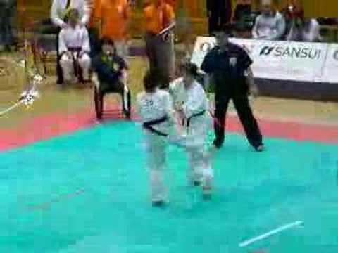 Rosa Perez part1 Kyokushin karate