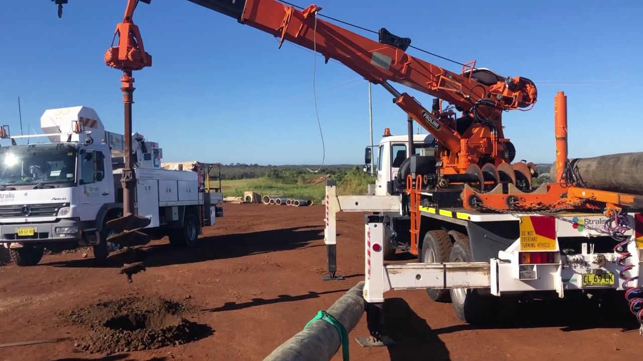 Stralis Energy 11,000 Volt New Pole Preparation. - YouTube