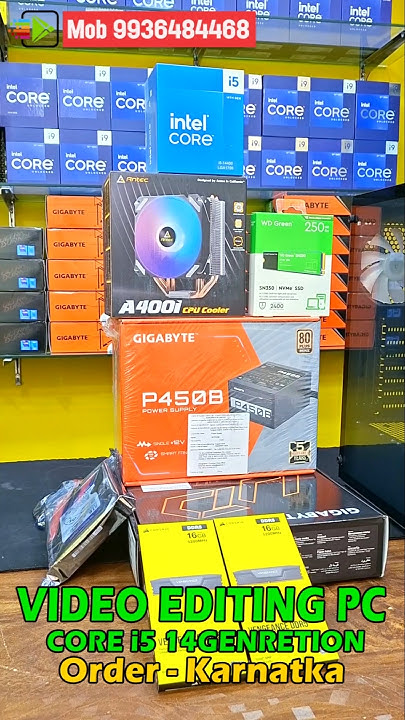 4K Video Mixing Computer || Video Editing PC || Video Mixing Dongle #computerbuild - YouTube