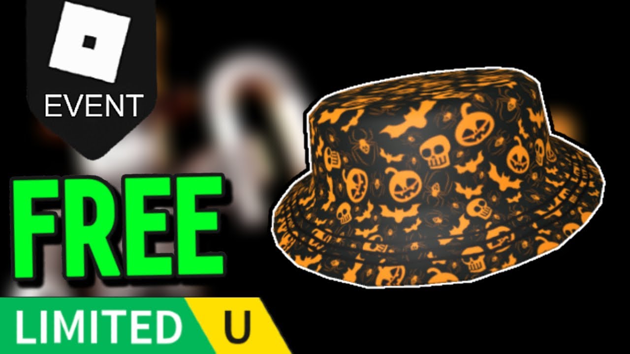 How To Get Cute Spooky Orange Bucket Hat in Trick or Treat (ROBLOX FREE ...