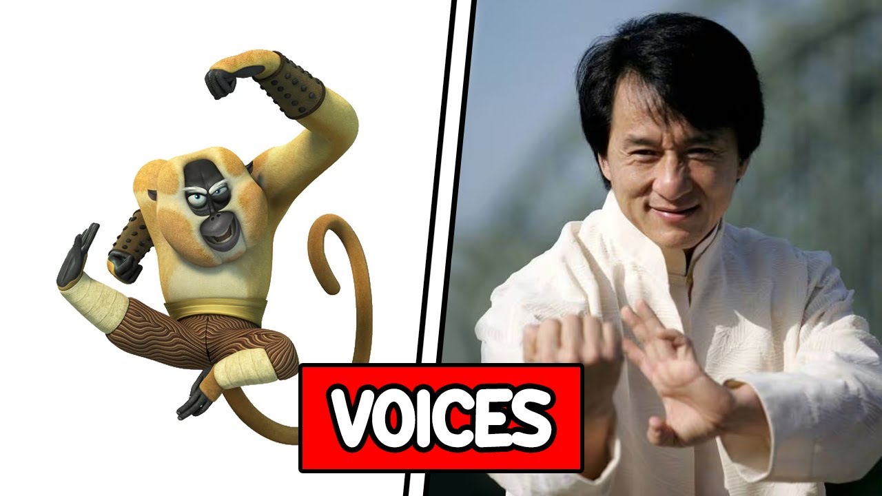 Kung Fu Panda: Voice Behind The Character! - YouTube
