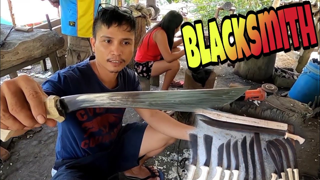 HOW TO MAKE JUNGLE BOLO, ITAK, (SUNRANG) SIBALE ISLAND (ROMBLON ...