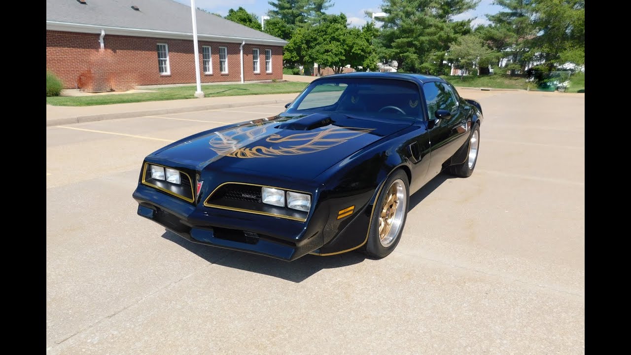1977 Trans Am pre transportation video - YouTube