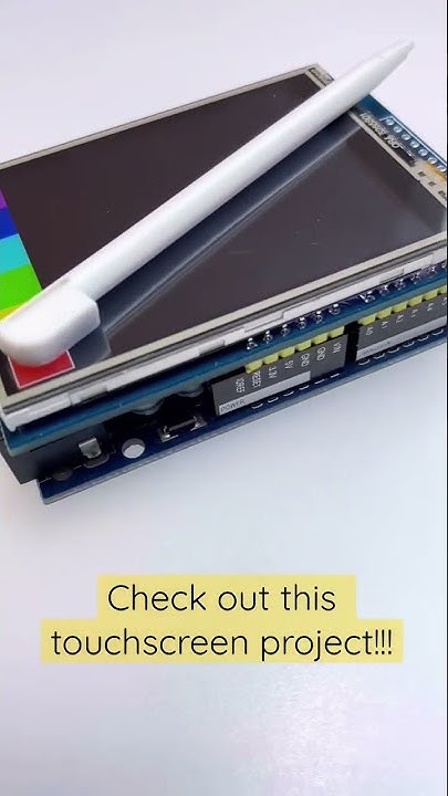Mind-boggling Arduino touchscreen project with amazing artwork #arduino #electronics - YouTube