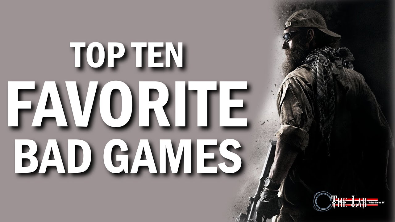 Top ten favorite bad games - YouTube