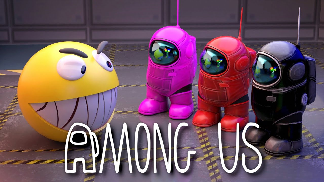 If Pacman was the impostor - Among Us - YouTube