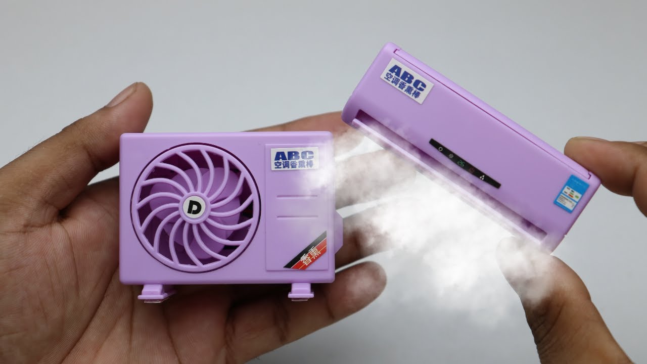 Top Mini Air Conditioner Unboxing & Test Video || Best Gadgets Solar AC ...