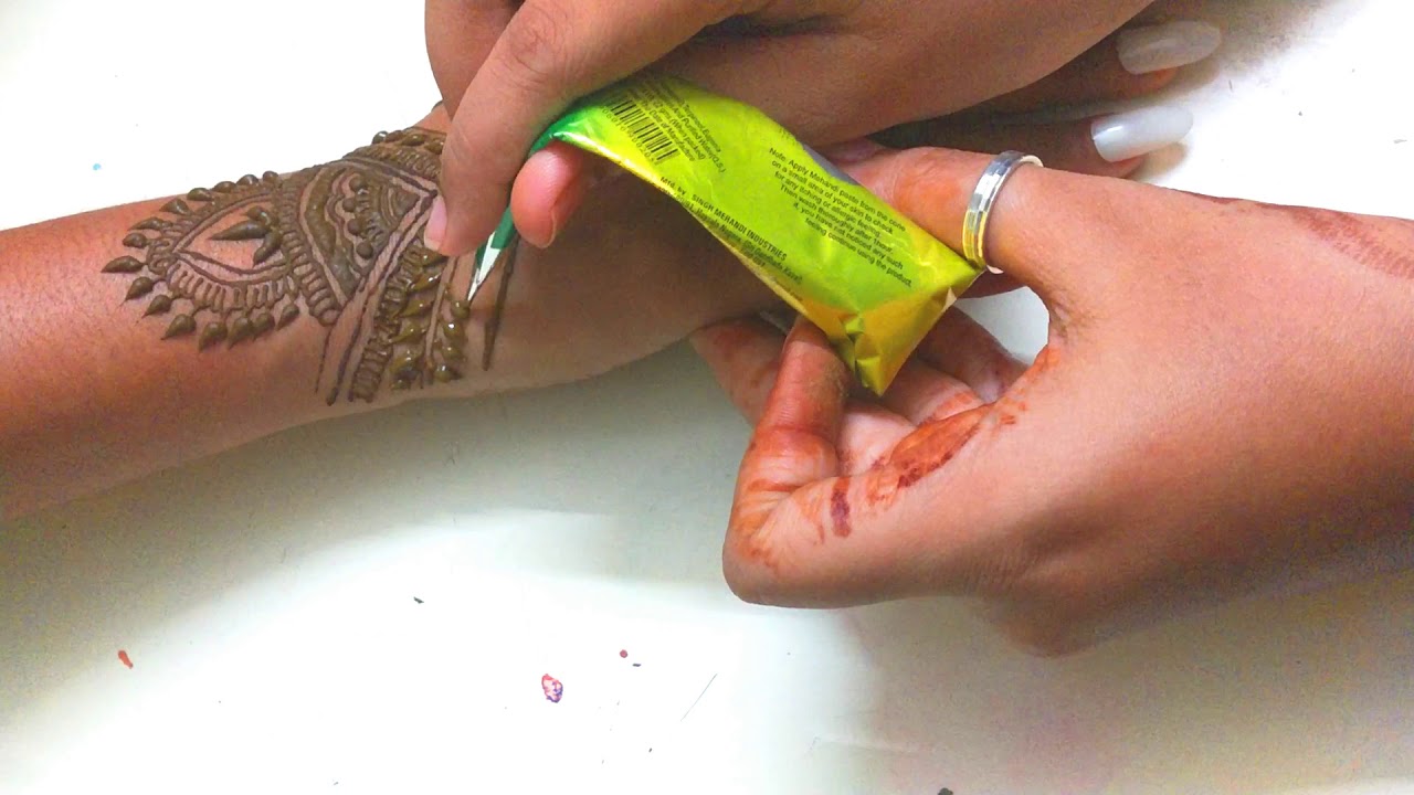 Back hand design - YouTube