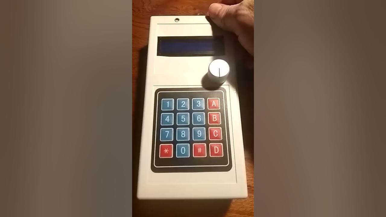 Arduino nano számológép - Arduino LCD Calculator - YouTube