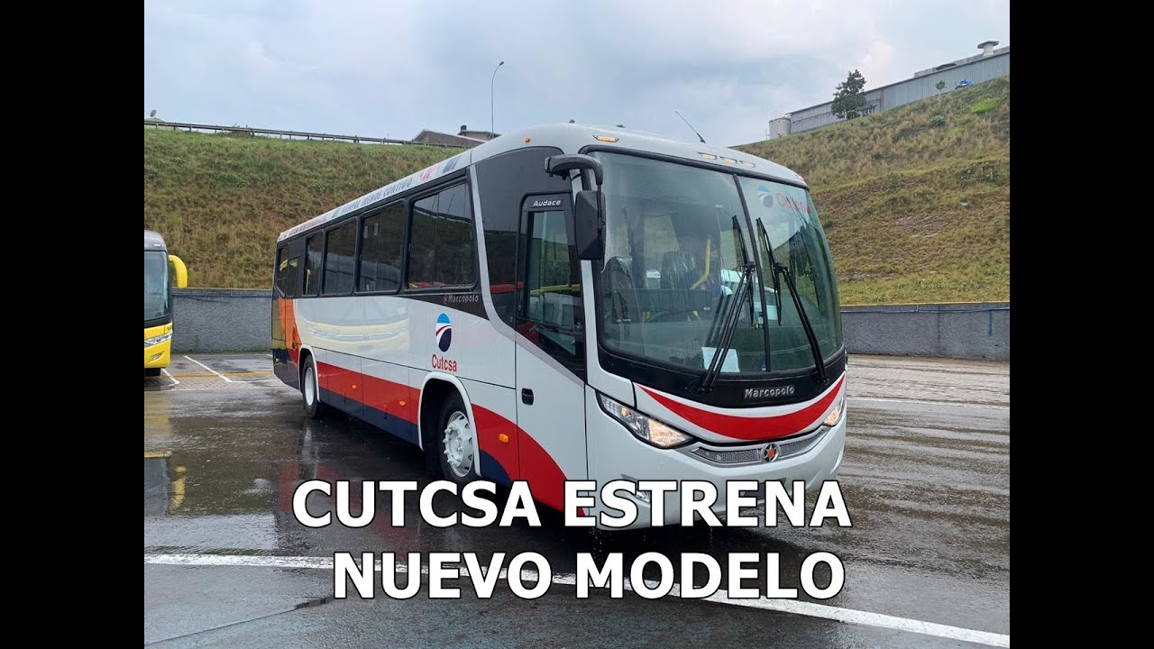 CUTCSA MARCOPOLO AUDACE/ lo nuevo para el sector sub urbano - YouTube