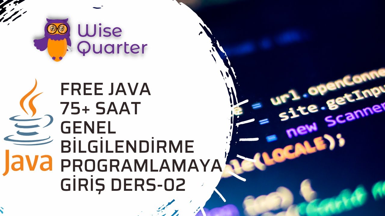 Genel Bilgilendirme Programlamaya Giriş Ders-02 - YouTube