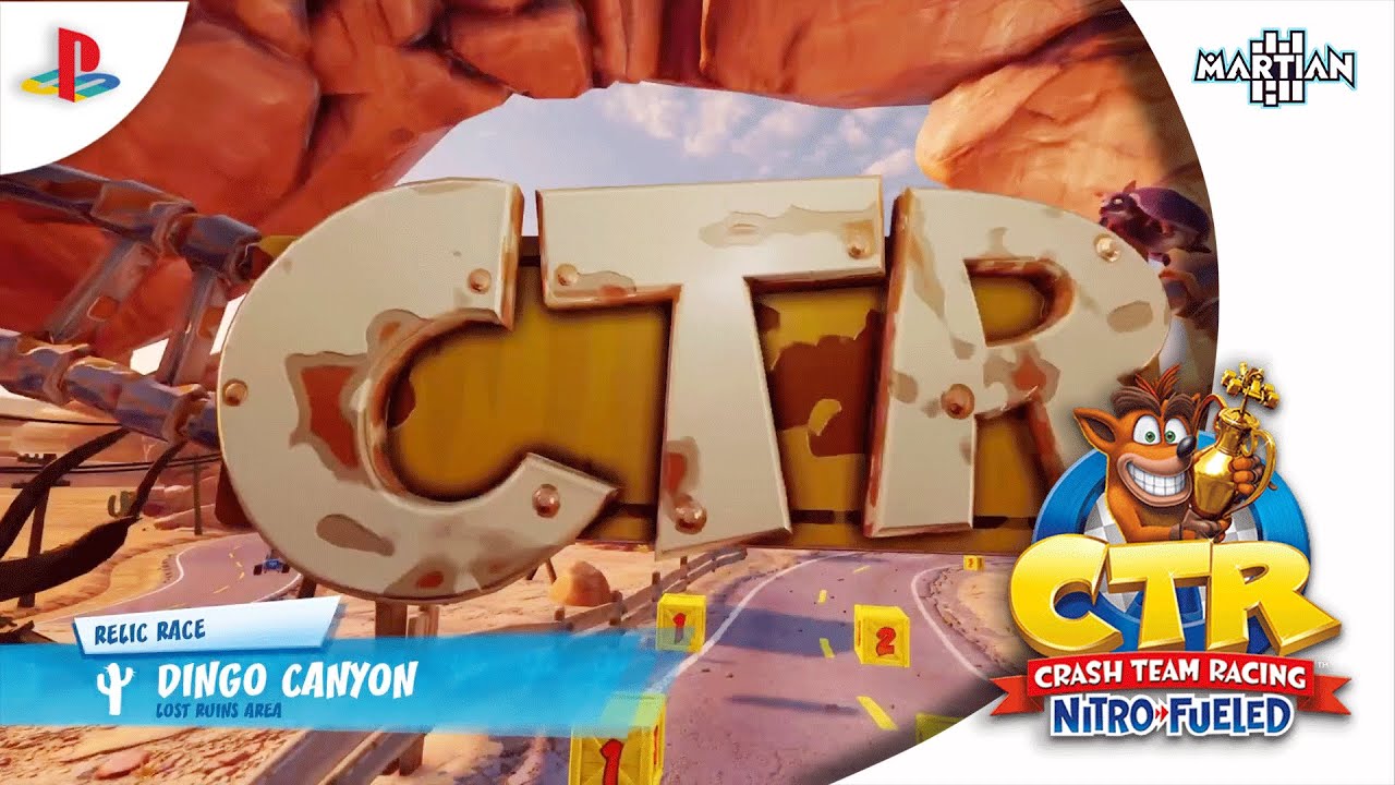 Dingo Canyon (Relic Race) - Crash Team Racing Nitro-Fueled Gameplay ...
