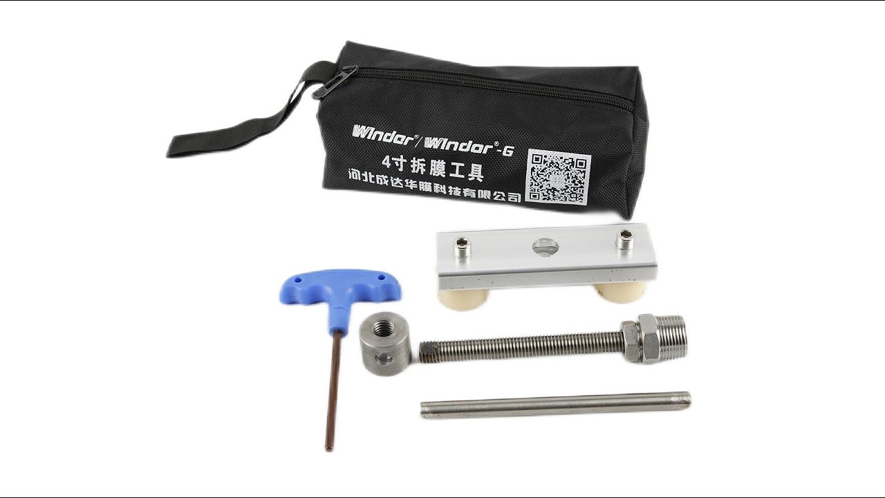 how to disassemble end caps of 4040 -end port type frp membrane housing ...