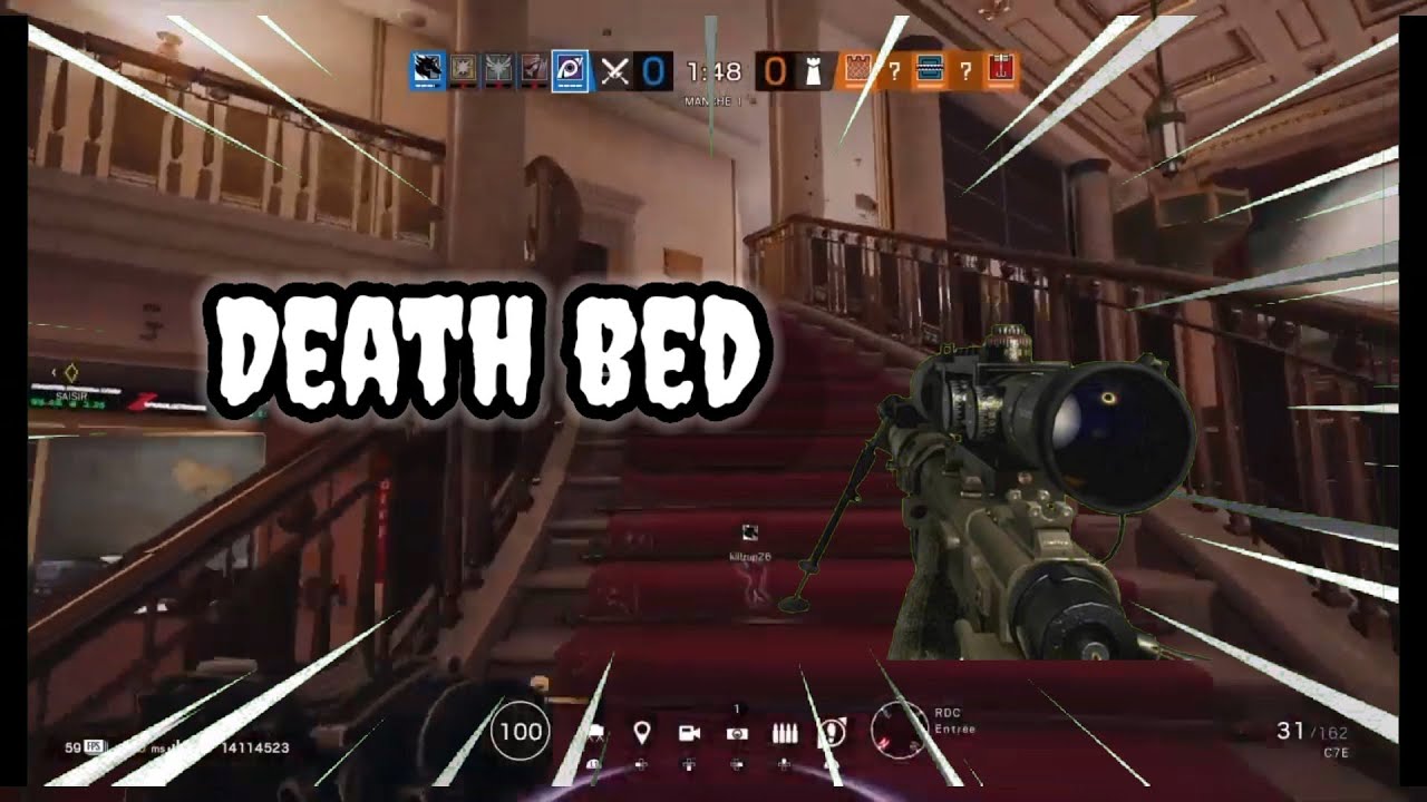 THE BEST "death bed" (R6 PlayStation) - YouTube