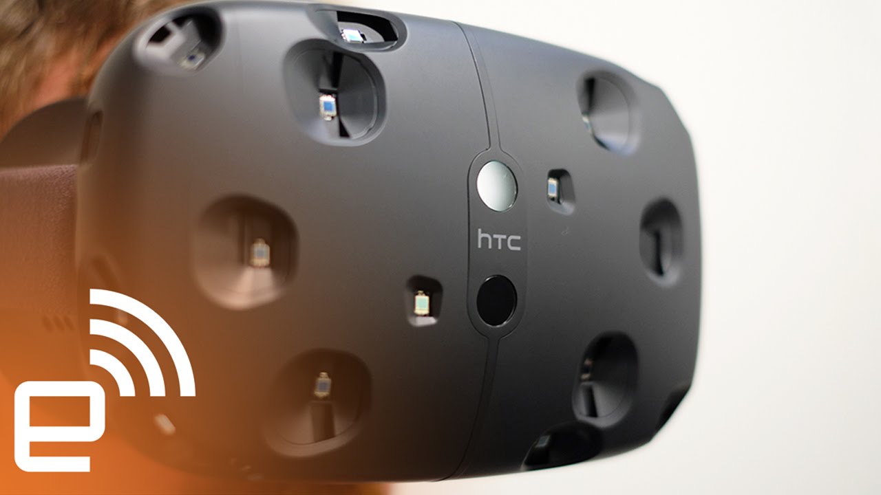 The HTC Vive virtual reality headset | Engadget - YouTube