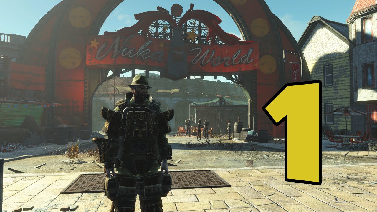 Fallout 4 Nuka World - Part 1 - The Gauntlet! - YouTube
