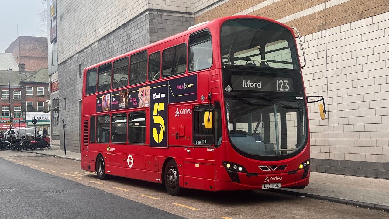Full Route Visual | Route 123 | Ilford, Hainault Street to Wood Green ...