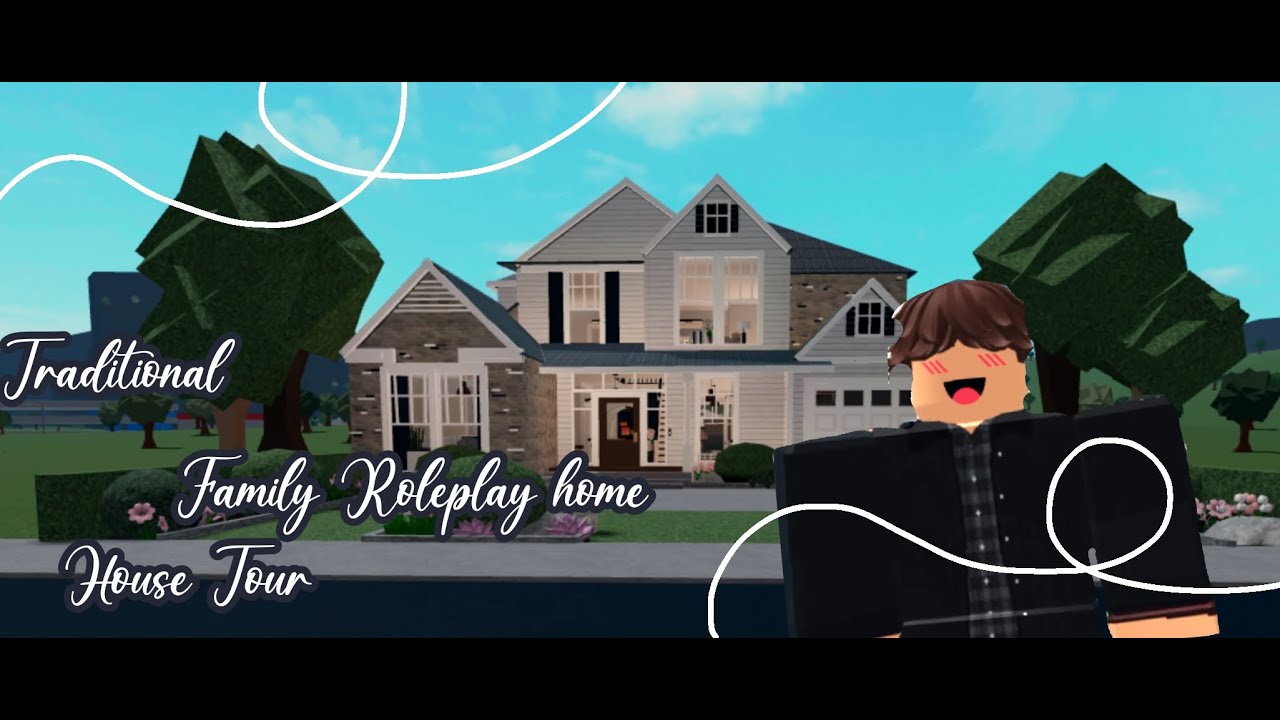 Traditional Family Roleplay Home! HOUSE TOUR! - YouTube