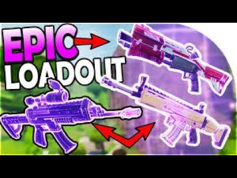 Purple Loot Only Challenge In Fortnite - YouTube