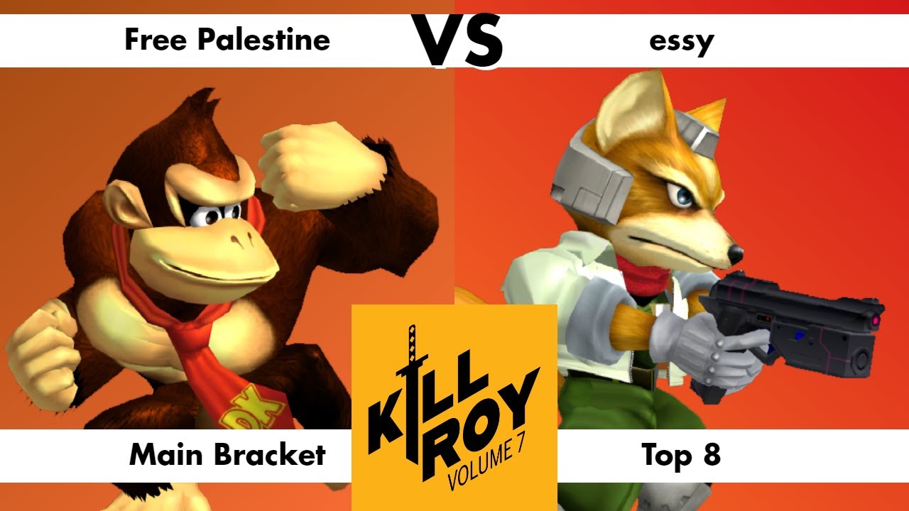 Kill Roy Vol. 7 - Free Palestine (Marth, Sheik, DK) Vs. essy (Fox ...