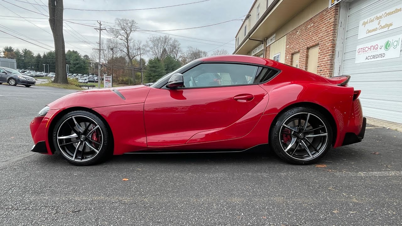 2021 Toyota Supra.. 383 Horsepower.. Startup/Quick Review - YouTube