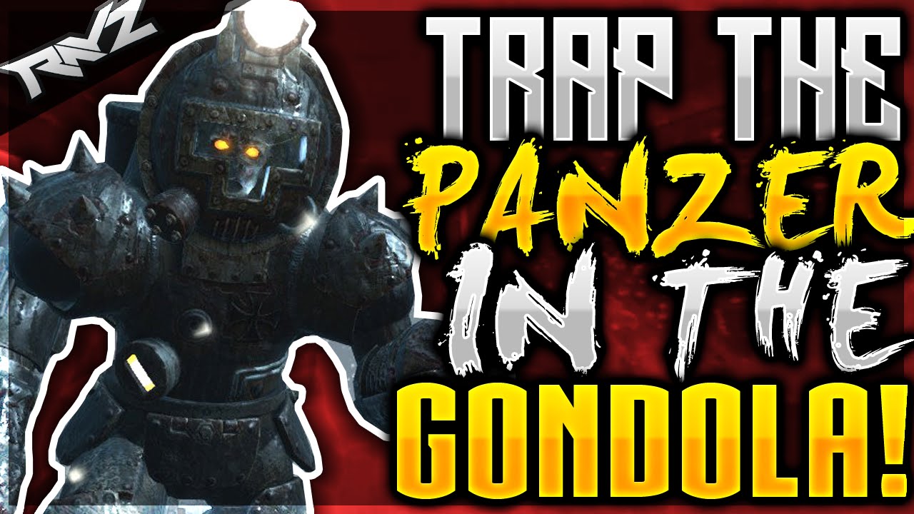 TRAP THE PANZER IN THE GONDOLA?! BLACK OPS 3 ZOMBIES MYTH BUSTING ...