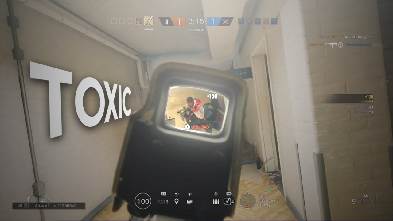 TOXIC -Rainbow six siege - YouTube