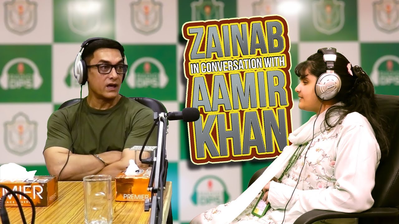 Aamir Khan at Radio DPS with RJ Zainab - YouTube