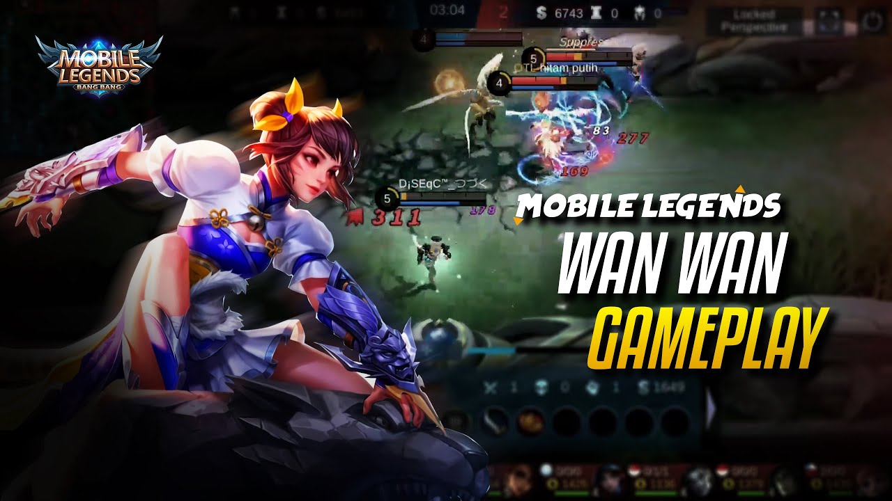 WAN WAN GAMEPLAY | EPIC MOMENT LOW HP BATTLE COMEBACK (MANIAC) Mobile ...