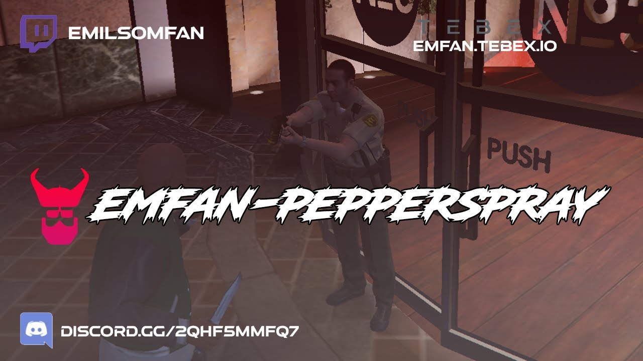 emfan-pepperspray Preview video (ESX/QB-Core) FiveM - YouTube