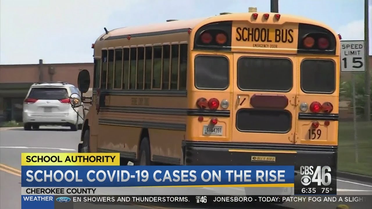 Georgia schools continue reopening as COVID shuts some down - YouTube