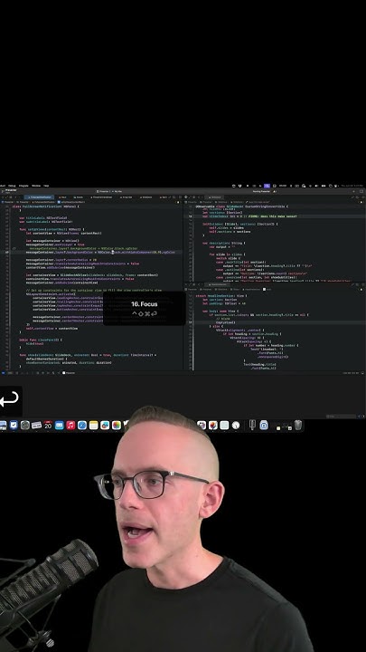 Quickly Focus On Your Swift Editor Xcode Shortcut Swift Ios Xcode Productivity Youtube