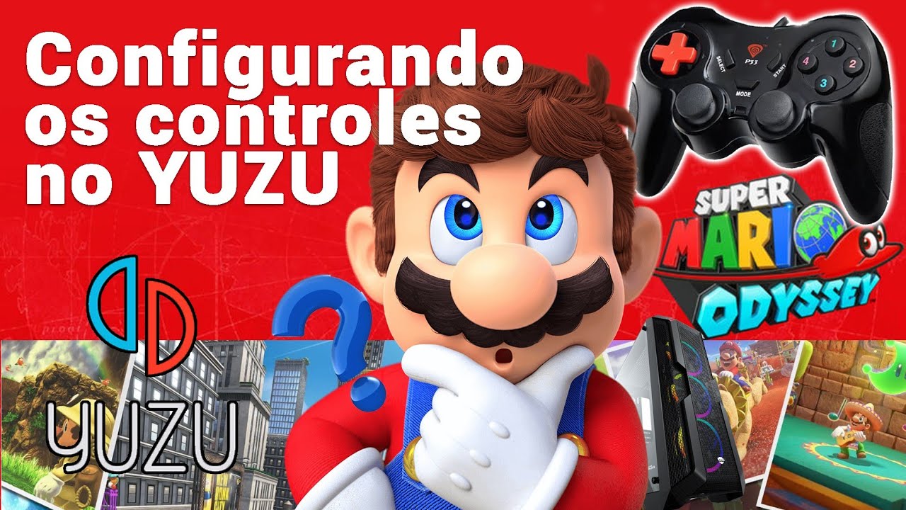 Como configurar o controle no Yuzu de forma fácil - YouTube