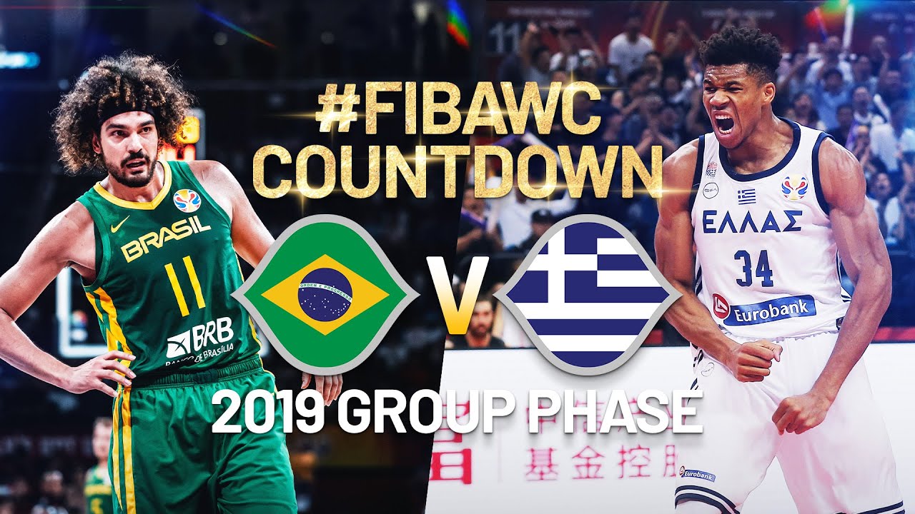 Brazil 🇧🇷 v Greece 🇬🇷 | 2019 #FIBAWC | World Cup Countdown Series - YouTube