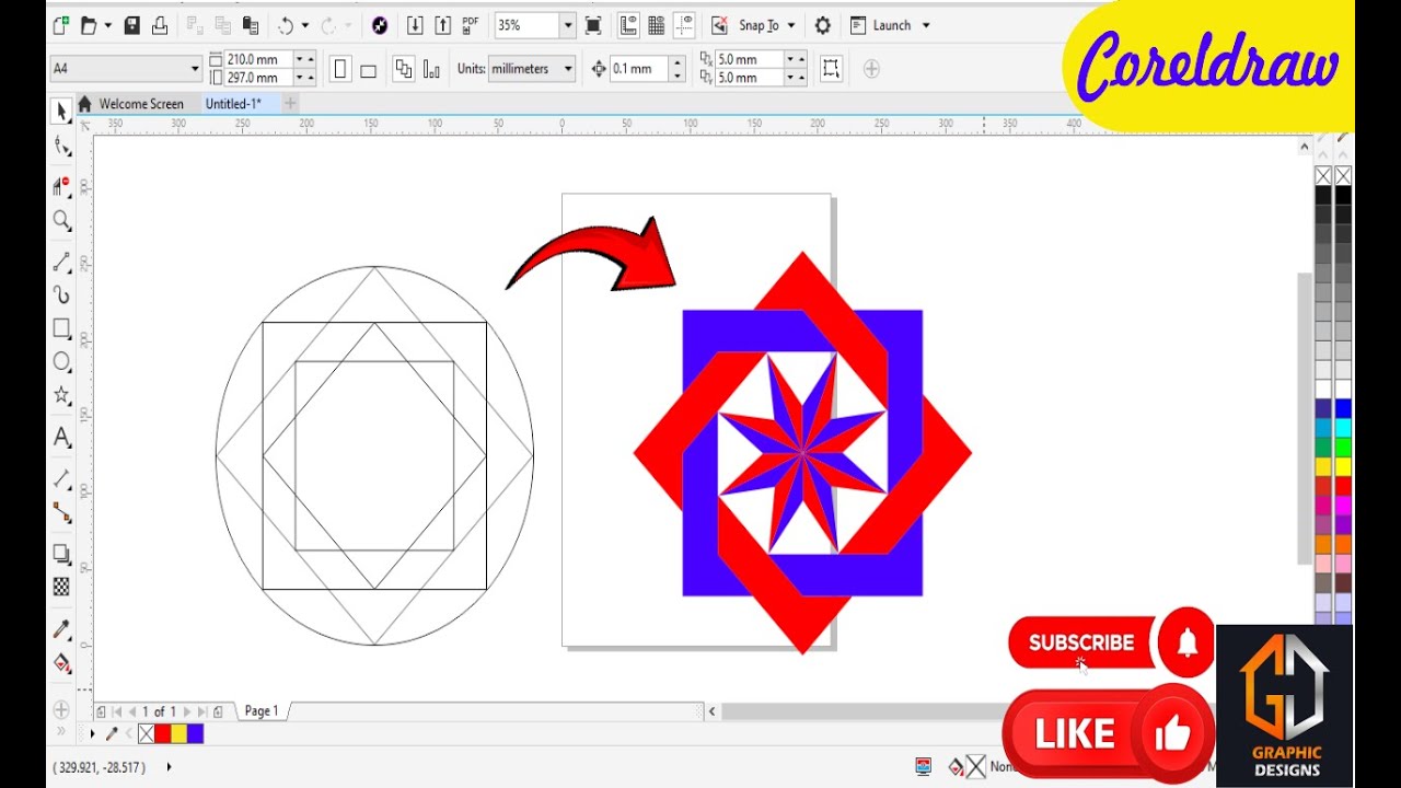 Professional 3d Logo Design in Coreldraw | Coreldraw tutorial | #logodesign - YouTube