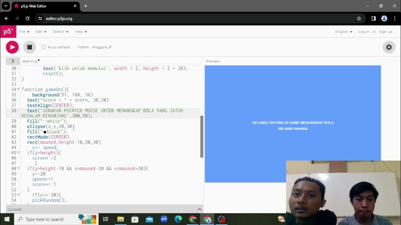 UAS COMPUTER VISION FAHMI&ANGGARA - YouTube