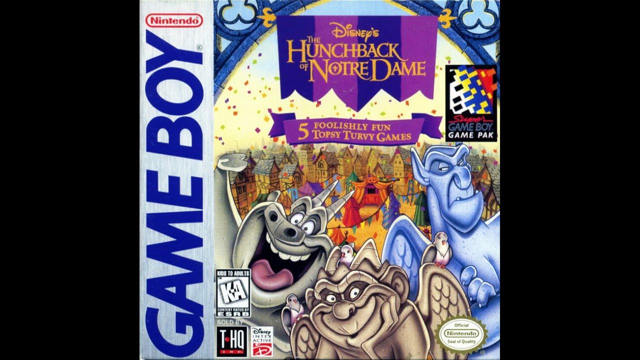 Disney's The Hunchback of Notre Dame (1997) [Game Boy] Longplay - YouTube