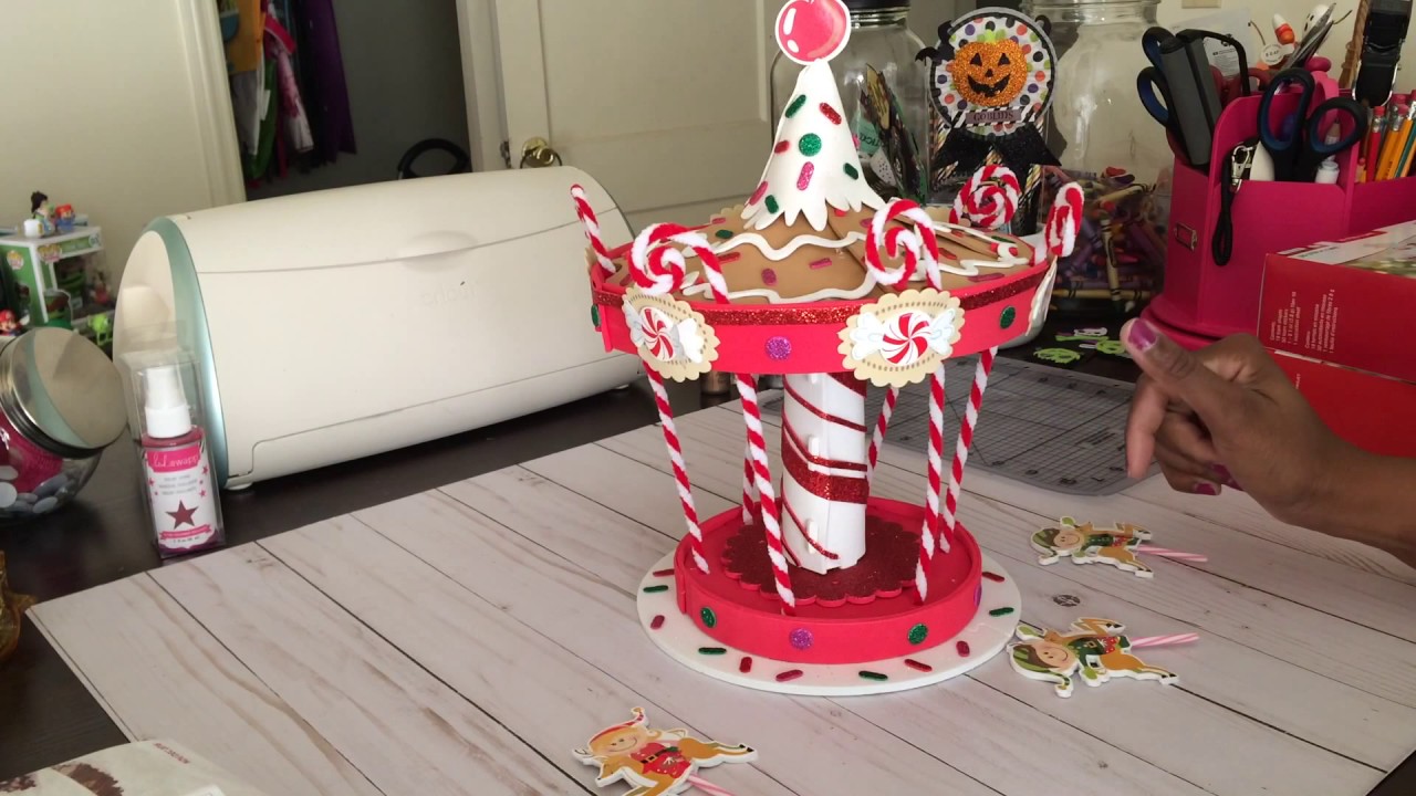 Michaels 3D Foam Structure Completed Carousel - YouTube