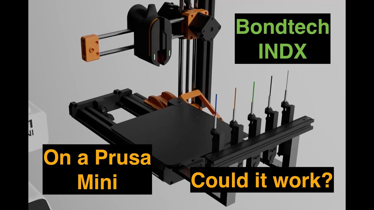 Bondtech INDX on a Bed Slinger - YouTube