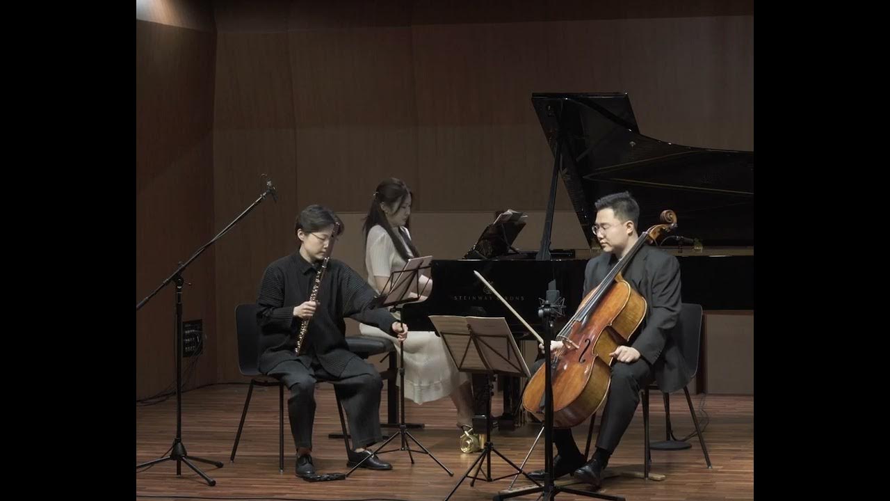 C.Debussy piano trio (flute cello) 유우연 임현진 채훈선 - YouTube