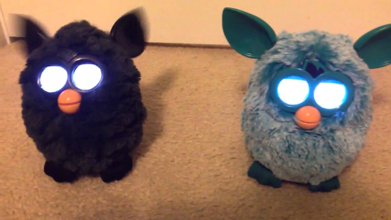 Furby's dance to "diamonds" - YouTube