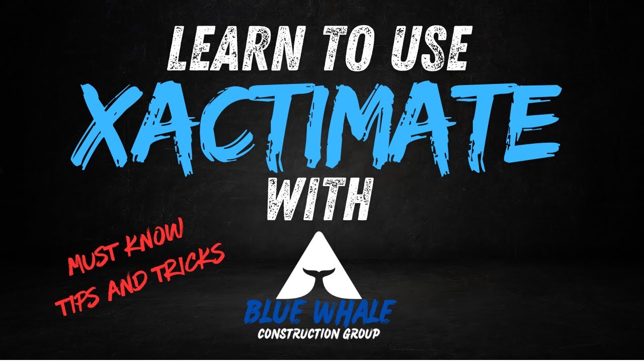 Xactimate Tips and Tricks - YouTube