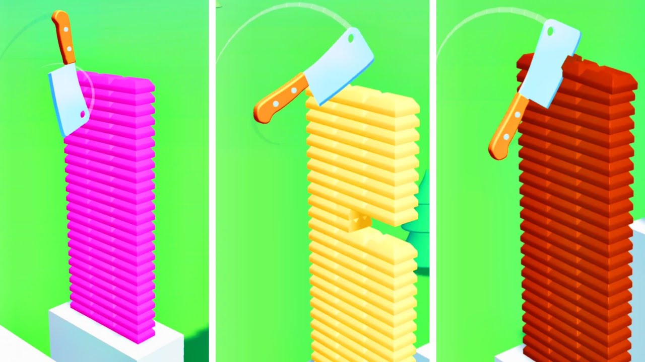 Slice Master 🔪⚔️🪓 Very Satisfying And Relaxing ASMR Slicing Game ...