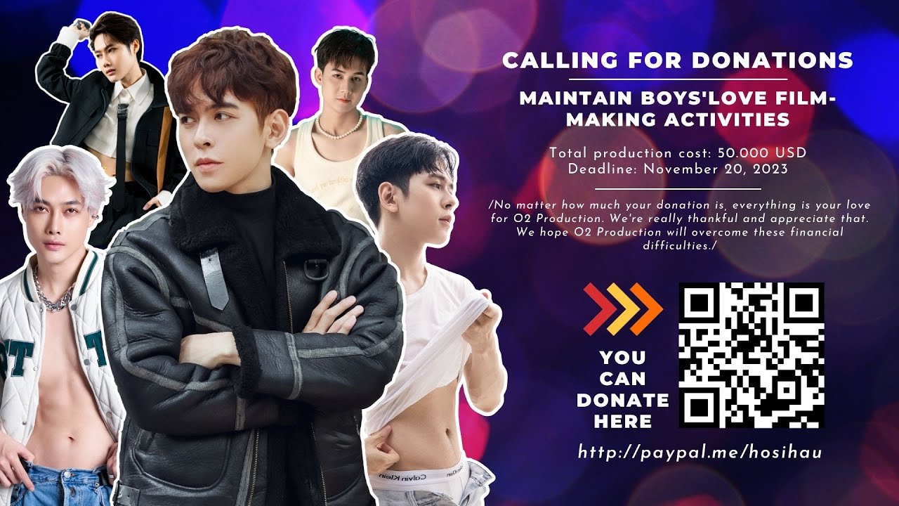 CALLING FOR DONATIONS I MAINTAIN BOYS'LOVE FILM-MAKING ACTIVITIES [O2 ...