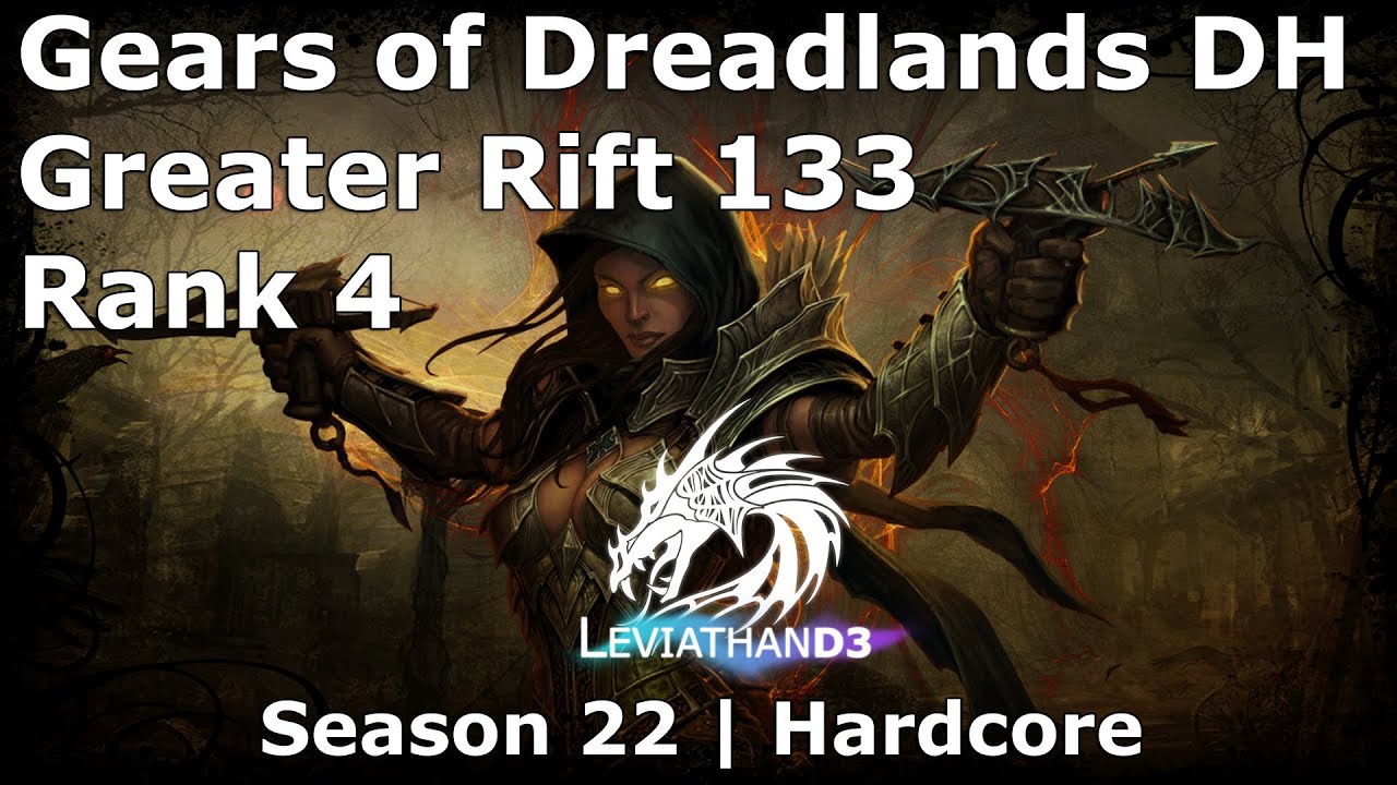 [Diablo 3] Hardcore Demon Hunter | GOD Hungering Arrow | GR 133 Season ...