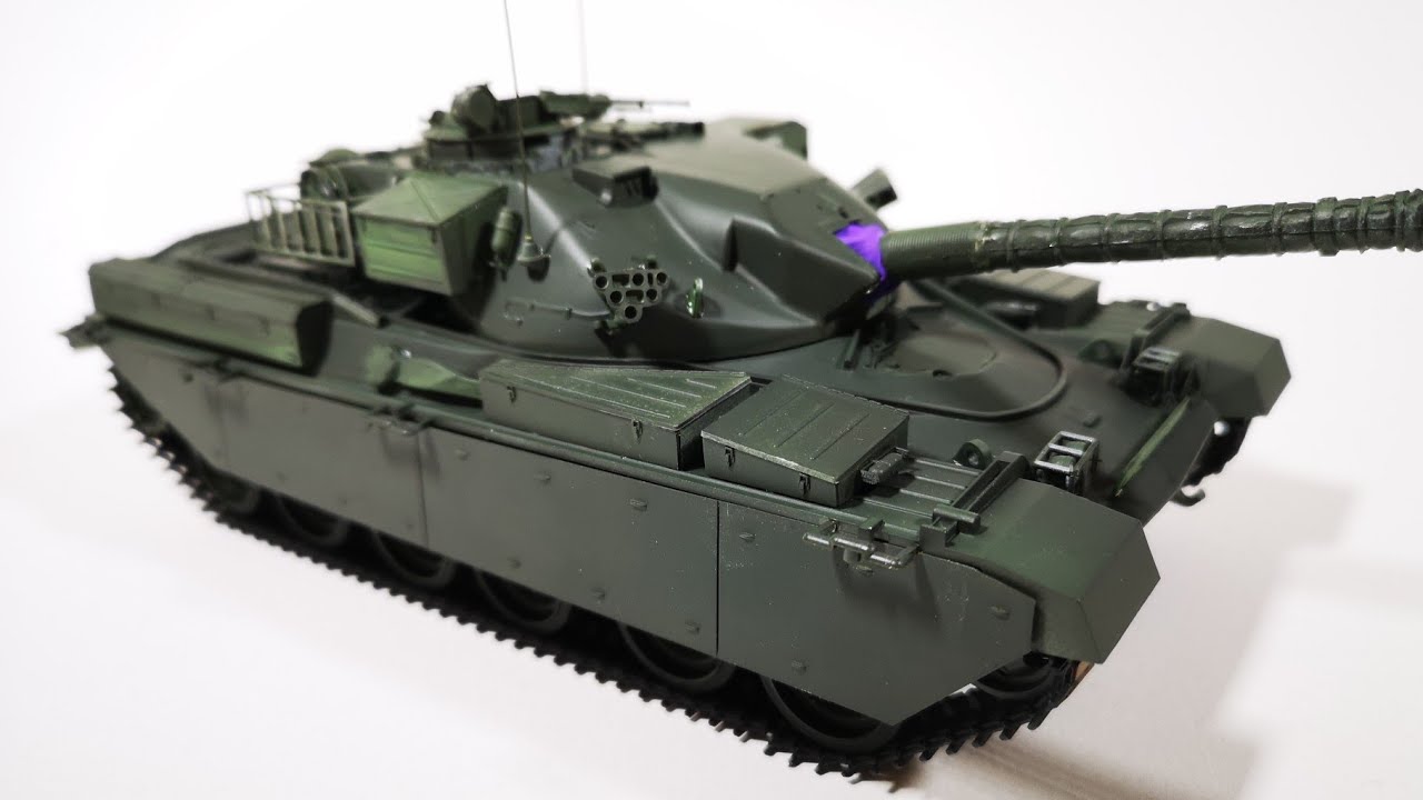 Tamiya Chieftain Mk.5 British Tank Ep. 3 - YouTube