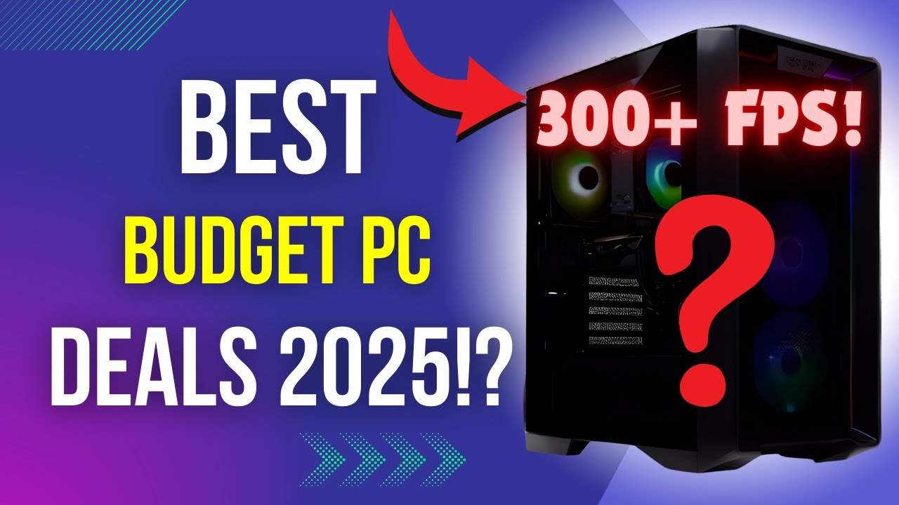 3 Absolute Best Budget Prebuilt Gaming PCs 2025 ($600, $800 & $1000 ...